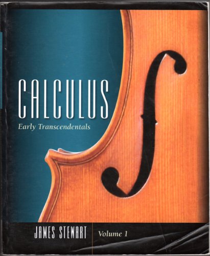 CALCULUS: EARLY TRANSCENDENTALS By Stewart *Excellent Condition* | eBay