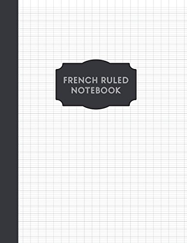 FRENCH RULED NOTEBOOK: COMPOSITION BOOK WRITING PRACTICE By Nifty ...